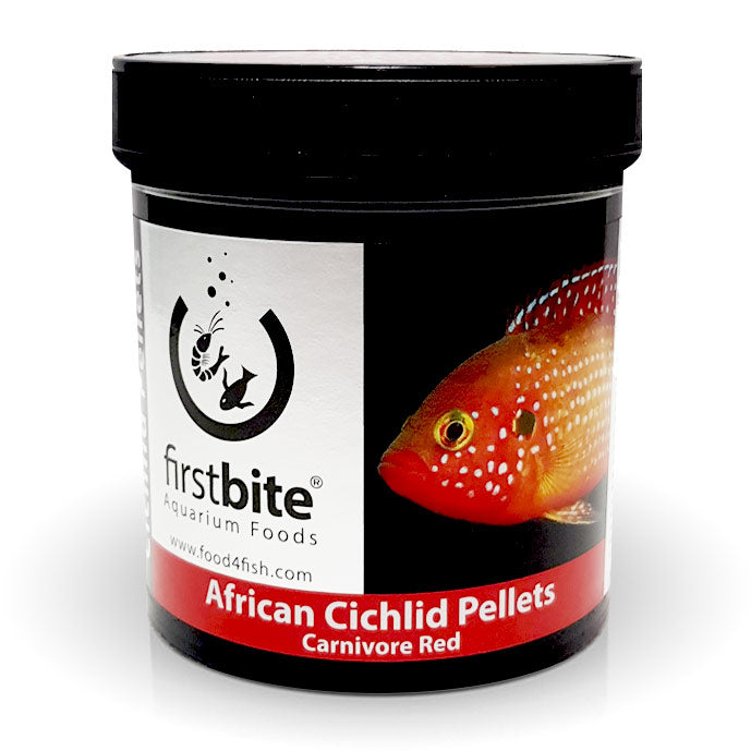 African Cichlid Pellets - Carnivore Red: First Bite® | Pellet Foods ...